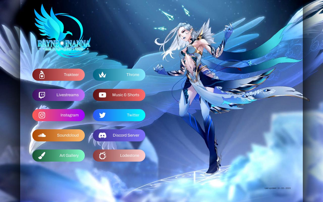 Rayne Inanna VT | Official Carrd